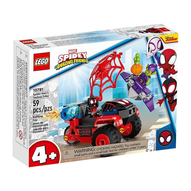 LEGO Lego Spidey Miles Morales: Tecnotricke De Spideman 10781 ...