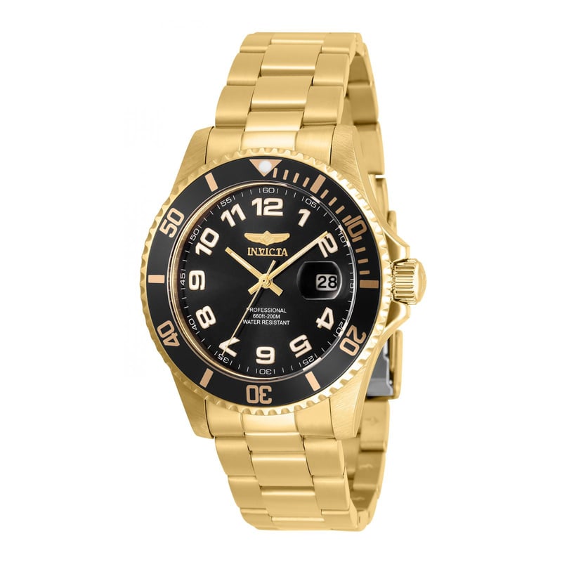 INVICTA Reloj Invicta Hombre Pro Diver 30695 Acero Inoxidable Dorado ...