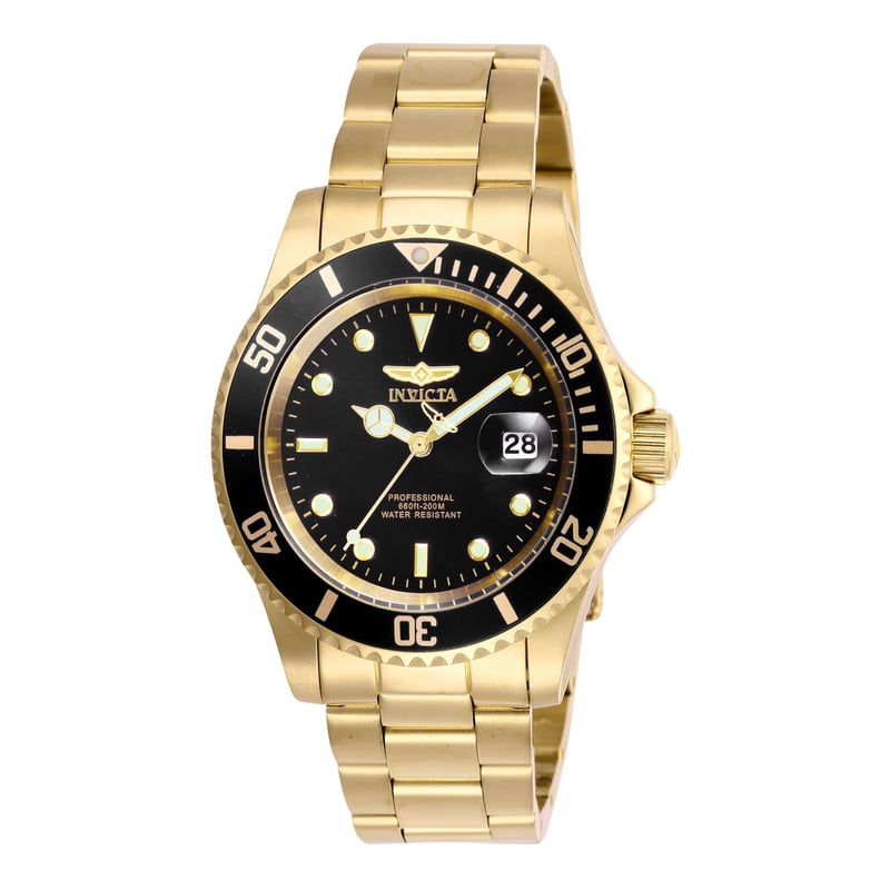 INVICTA Reloj Invicta Hombre Pro Diver 26975 Acero Inoxidable Dorado ...