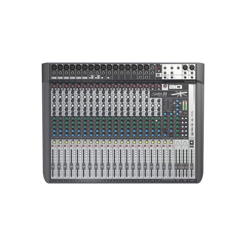 SOUNDCRAFT CONSOLA ANALOGA SOUNDCRAFT SIGNATURE 22 MTK SOUNDCRAFT ...