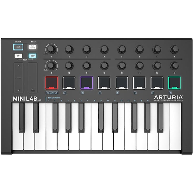 ARTURIA Controlador Midi Arturia Minilab MK2 Black Edition | falabella.com