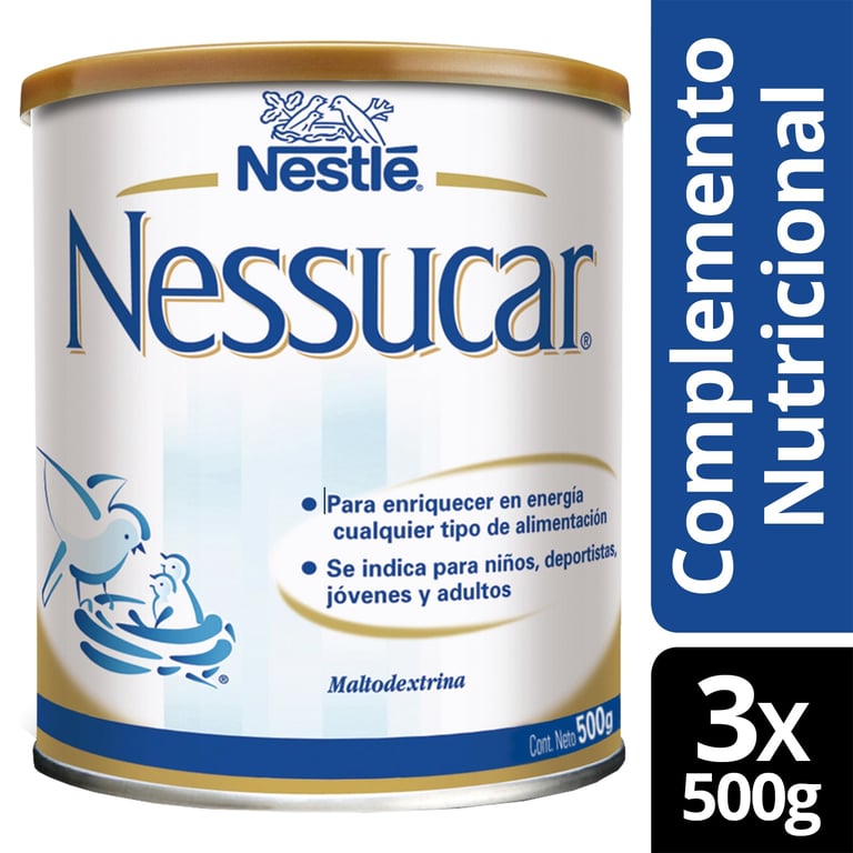 NESTLE Leche De Fórmula En Polvo Nestlé Nessucar En Lata De 3 De 500g A ...