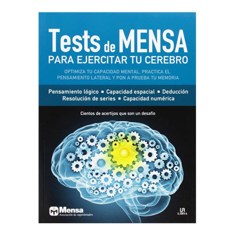 LIBSA TEST DE MENSA PARA EJERCITAR TU CEREBRO | falabella.com