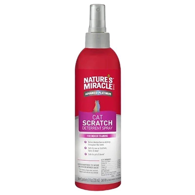 NATURE'S MIRACLE Repelente No Rasguños Natures Miracle Gato 236 ML ...