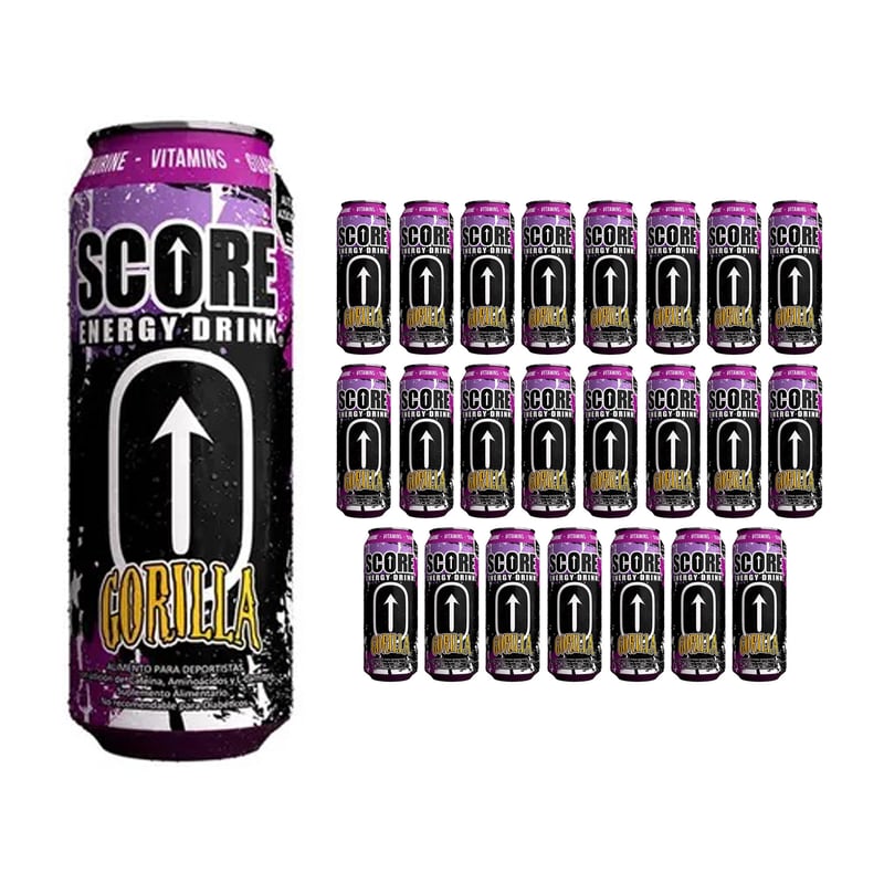 SCORE Bebida Energética Score Gorilla 500ml 24 Latas | falabella.com