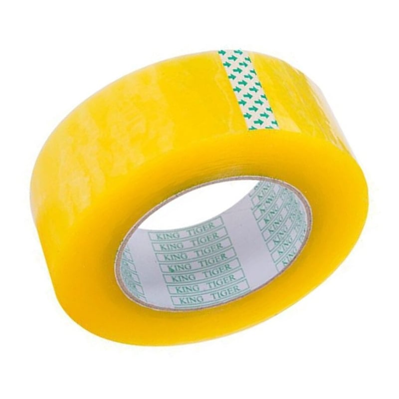 GENERICO Cinta Plastica Embalaje Transparente 150 Metros Resistente ...