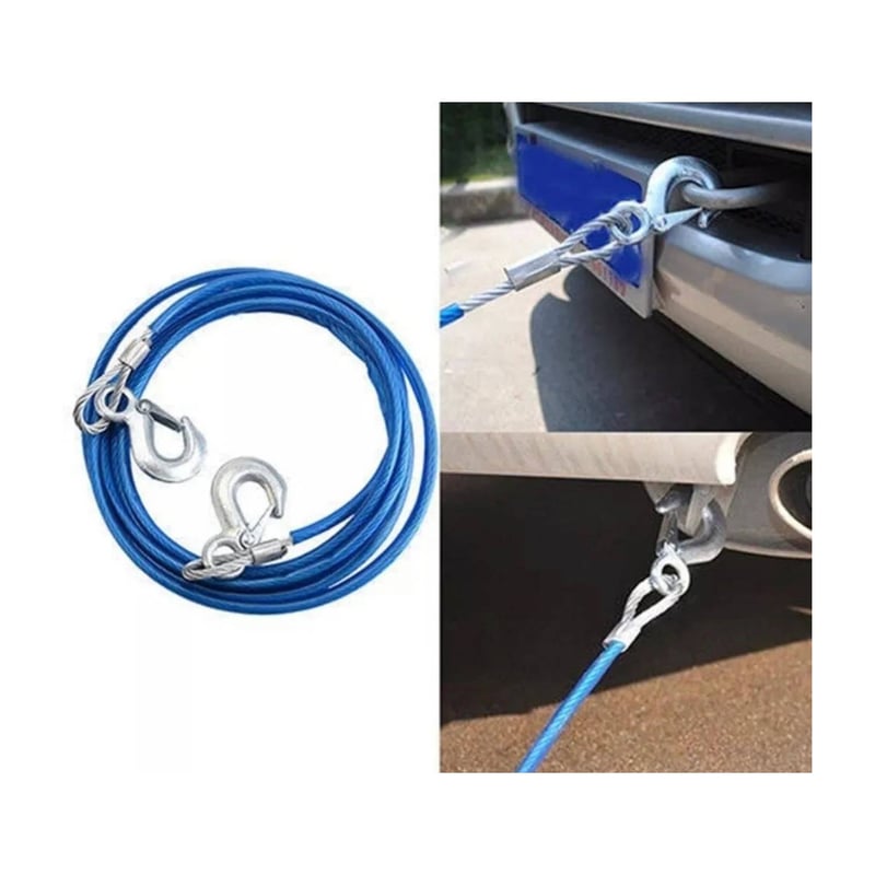 Cable De Remolque Auto Piola Acero 6000kgs 10mm ITEM128 | Sodimac - Falabella