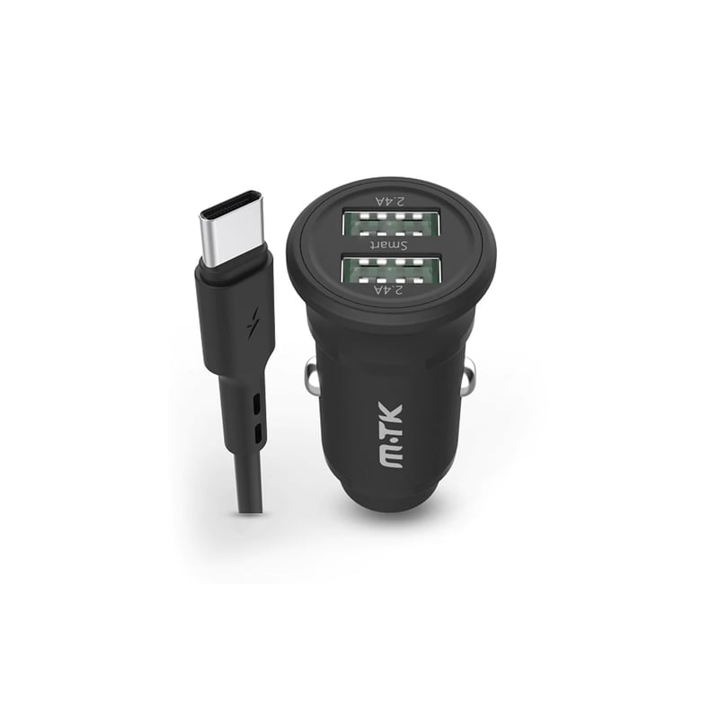 GENERICO CARGADOR AUTO USB MTK TIPO C AT993 CERTIFICADO | falabella.com