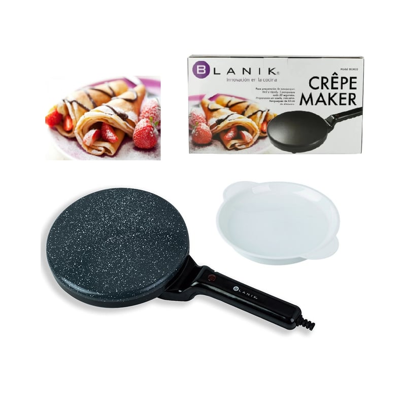 BLANIK Maquina Crepes Panquequera Crepe Maker Blanik BCM03 ...