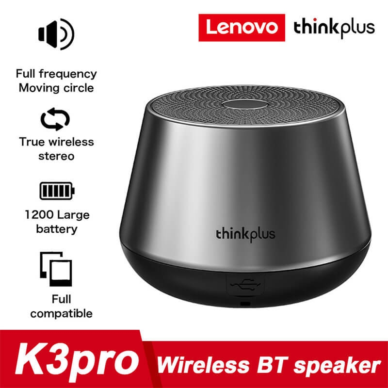 LENOVO Mini Parlante Lenovo K3 Pro Bluetooth Speaker Portátil | falabella.com