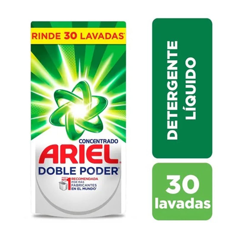 ARIEL Detergente Líquido Concentrado Ariel Doble Poder 1.2L | falabella.com