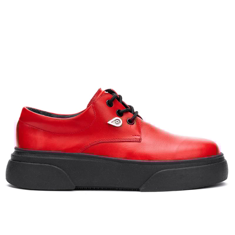LANDAZURI Zapato Cuero Gerda Roja Landazuri | falabella.com