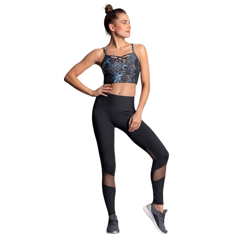 LEONISA Ropa Deportiva 195509 Legging deportivo Negro | falabella.com