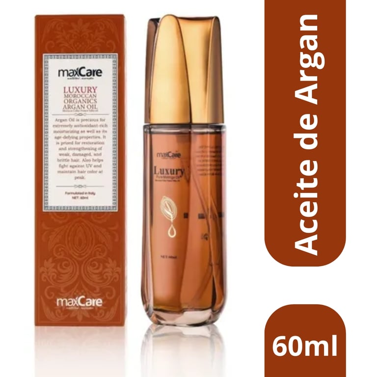 MAXCARE Aceite Premium De Argan Luxury Oil Morocco Maxcare 60ml ...