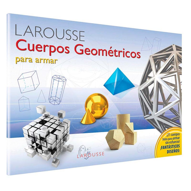 LAROUSSE Cuerpos Geométricos Para Armar | falabella.com