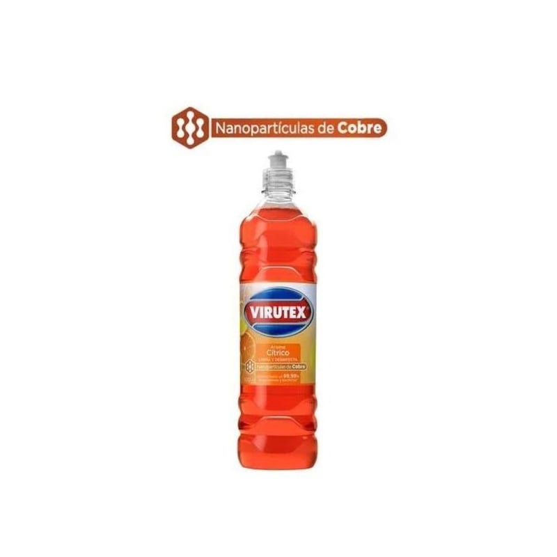VIRUTEX Limpiador Desinfectante Aroma Cítrico 900ml Virutex | falabella.com