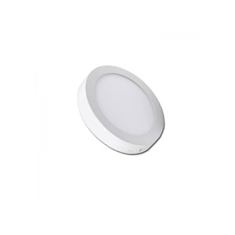GENERICO Foco Sobrepuesto Redondo Led 24w 6000k Blanca Globaltronics ...