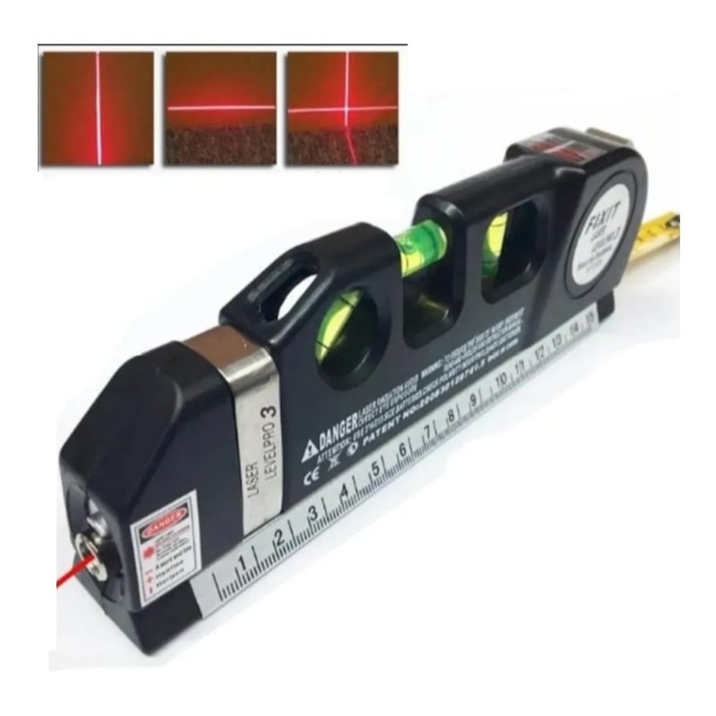 Cinta Métrica Nivel Láser De Línea Fixit Level Pro 25m | Sodimac Chile