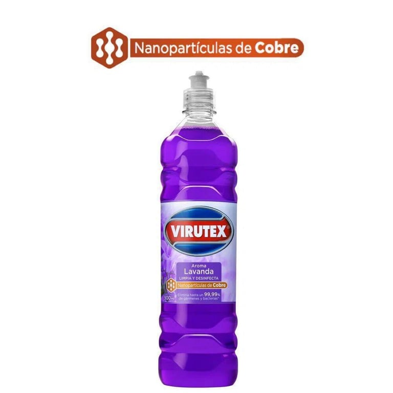 Limpiador Desinfectante Aroma Lavanda 900ml Virutex VIRUTEX | Linio Chile