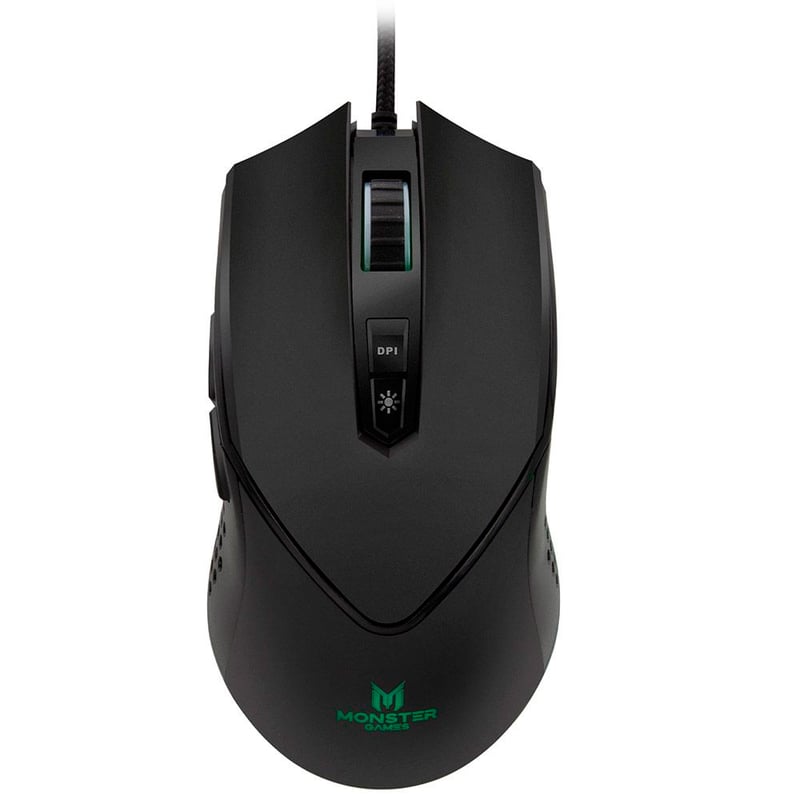 MONSTER GAMES Mouse Gamer Monster Games Thunderstorm 6400dpi ...