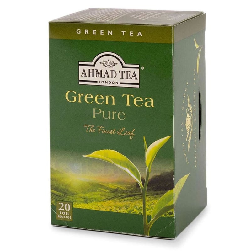 AHMAD TEA Green Tea Pure - te verde - 20s | falabella.com
