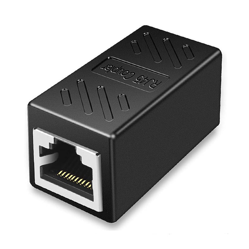 GENERICO Extensor De Adaptador De Conector Lan Ethernet De Red Rj45 ...