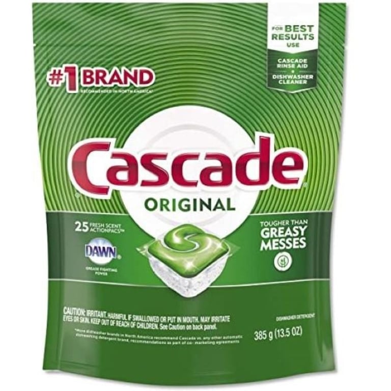 CASCADE Cascade Detergente Lavavajillas Fresh 25 Capsulas | falabella.com