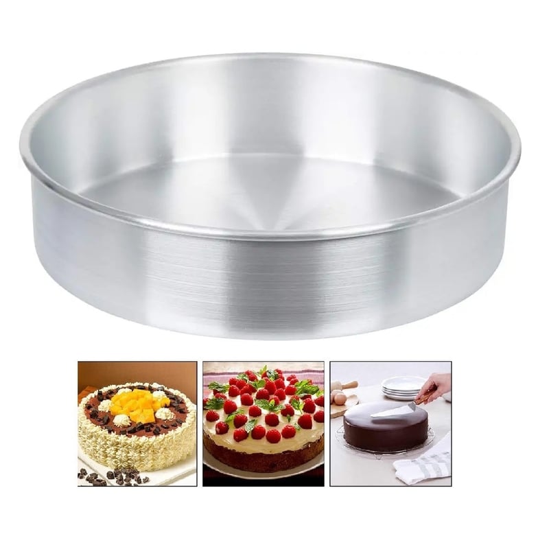 Moldes De Aluminio Para Tortas Molde Queque Molde Torta fijo 32cm ...