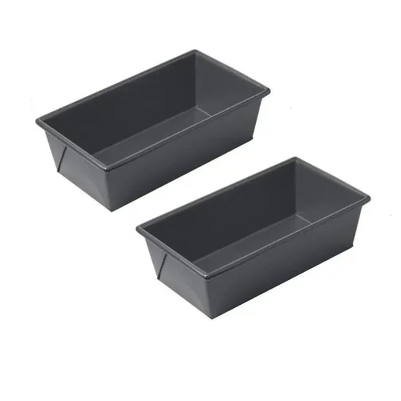 GENERICO Pack X2 Molde Pan Molde Para Pan De Molde Rectangular 25cm | falabella.com