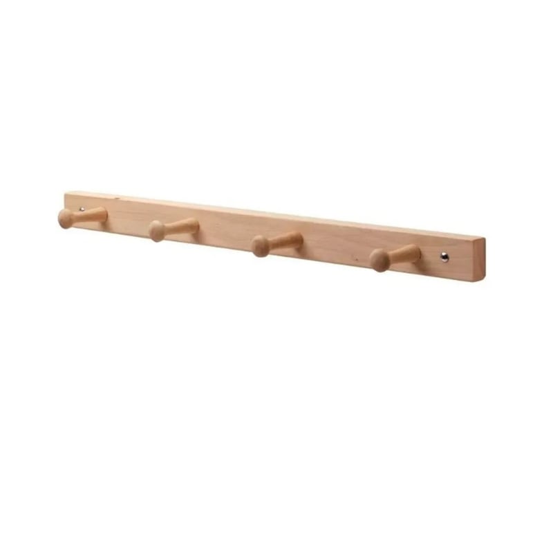 Colgador De Pared 4 Cabezas De Madera | Sodimac - Falabella