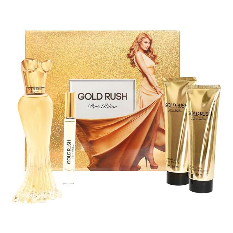 PARIS HILTON GOLD RUSH ESTUCHE EDP 100MLMINI 6MLLOCION 90MLGEL 90ML | falabella.com