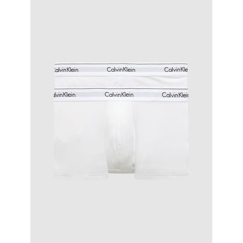 CALVIN KLEIN Pack 2 Boxers Cortos - Modern Cotton Stretch Blanco Calvin Klein | falabella.com