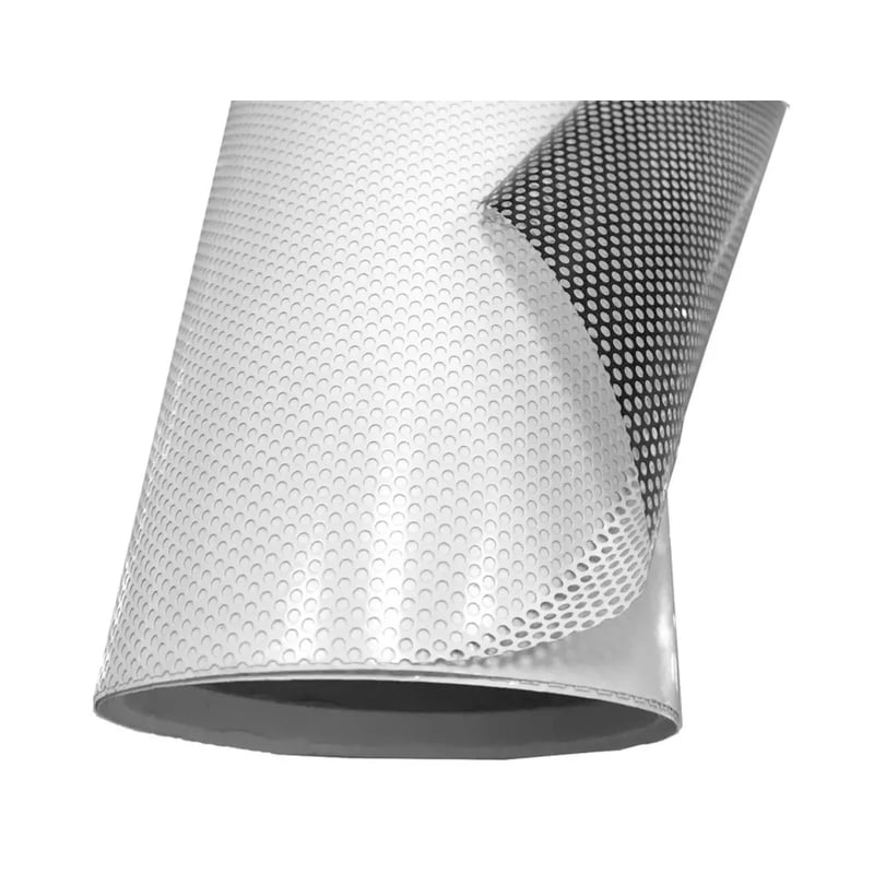 Vinilo Microperforado Visión Unidireccional Blanco Ventana 3 metros ...