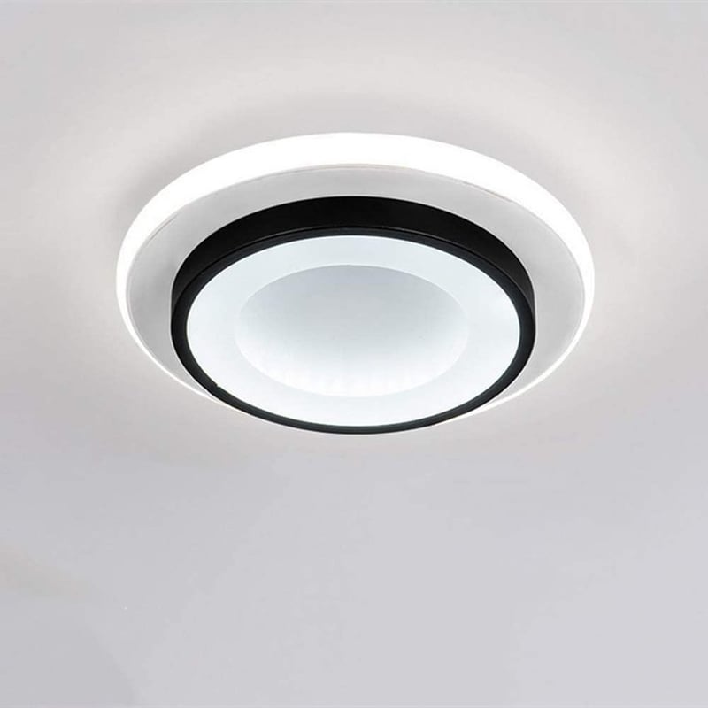 HOME NEAT Lámparas de techo led acrílica forma de redonda 20w 3 colores ...