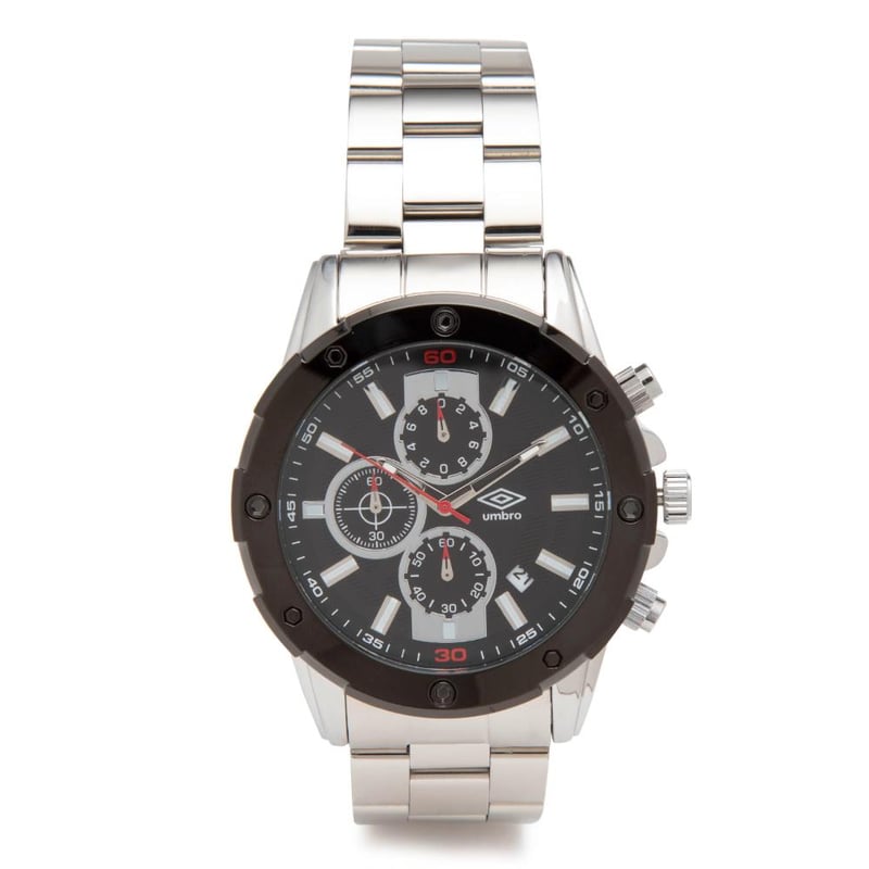 UMBRO Reloj Umbro Plus UMBP-5200-3 Plateado Hombre - Plateado ...