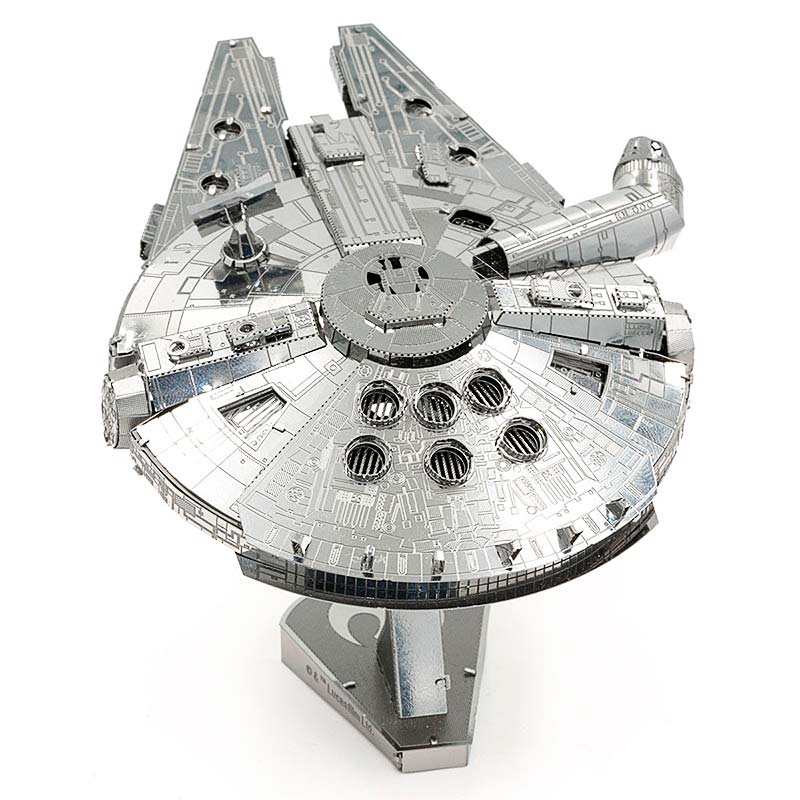 CUBICFUN Puzzle 3D Metálico Premium Millennium Falcon Star Wars ...