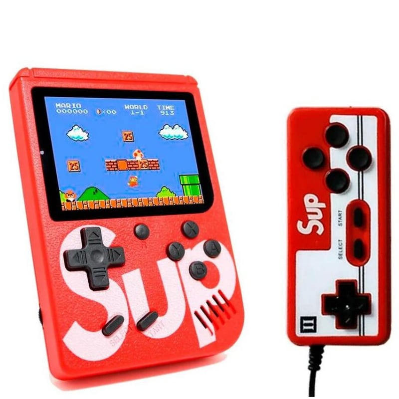 VDVO Consola Retro Portátil SUP 3" 400 Juegos - Rojo | falabella.com