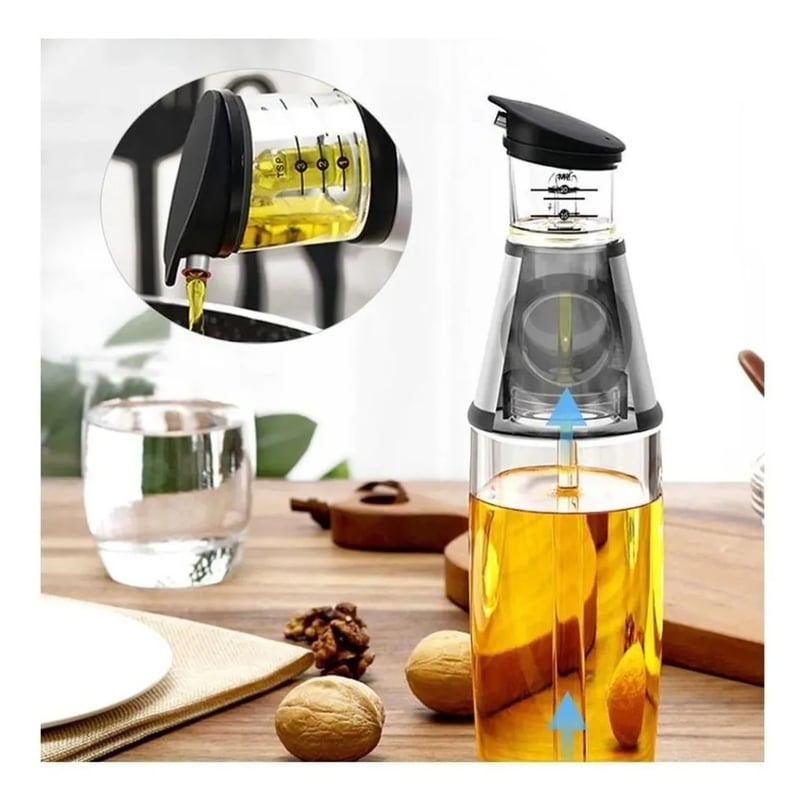 GENERICO Dispensador De Aceite Y Vinagre Botella Vidrio 500ml Cocina | falabella.com