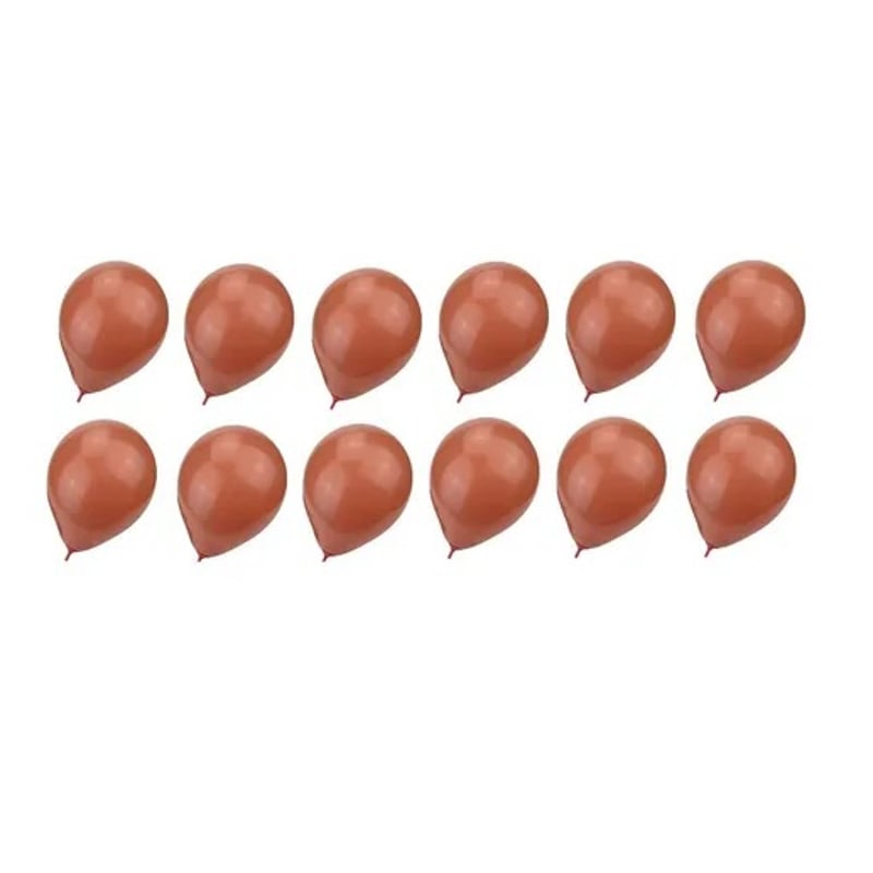 GENERICO Set 12 Globos de Cumpleaños Globo Marron 928 | falabella.com