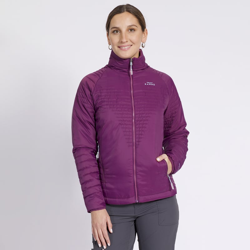 KANNU Parka Baker Double Face Mujer Morado Térmica Reversible KANNU ...