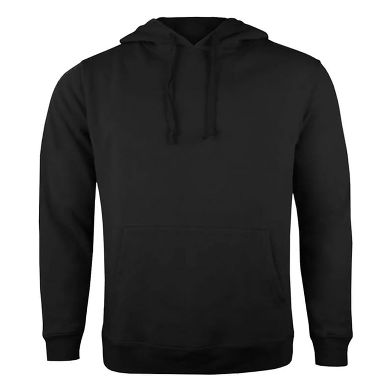 DETODOYMAS Poleron Canguro Sublimable con Gorro Negro XXL DETODOYMAS ...