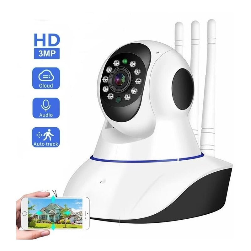 GENERICO Camara 5G Vision Nocturna Ip Wifi Hd 360° | falabella.com