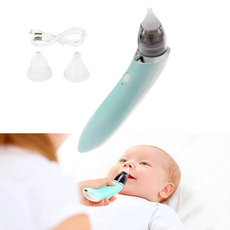 GENERICO Aspirador Nasal Eléctrico Para Bebé Saca Moco Recargable ...