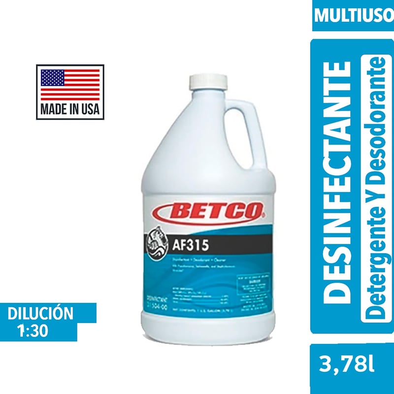 BETCO Desinfectante Con Ph Neutro AF315 4L | falabella.com