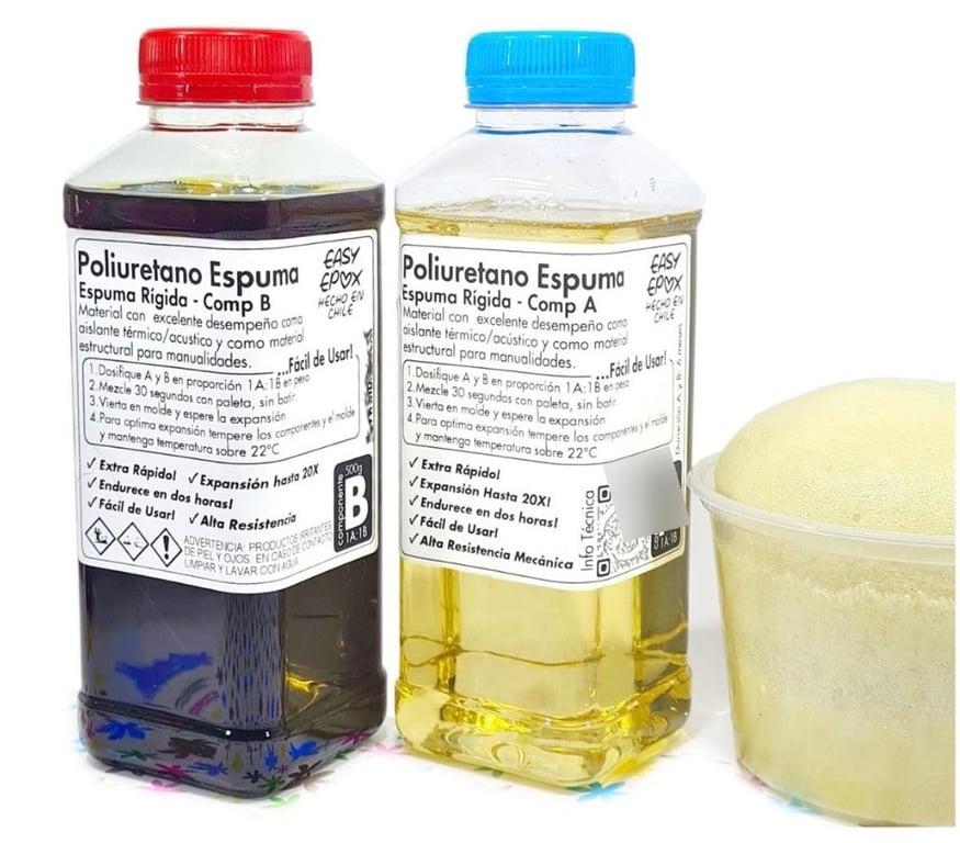 EASY EPOX Espuma Rígida Poliuretano Expansivo Desata Tu Creatividad ...