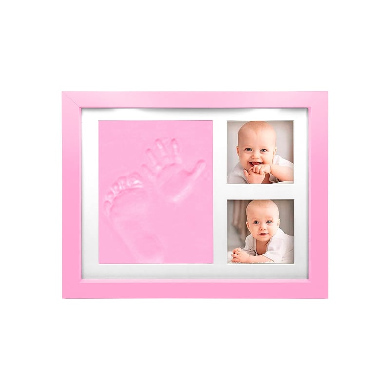 GENERICO Marco Fotos Huellas Bebé Color Rosado | falabella.com