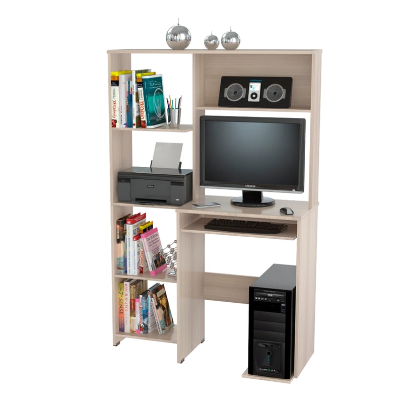 Escritorio para PC color Arena 150cm x 100cm x 400 cm | Sodimac - Falabella