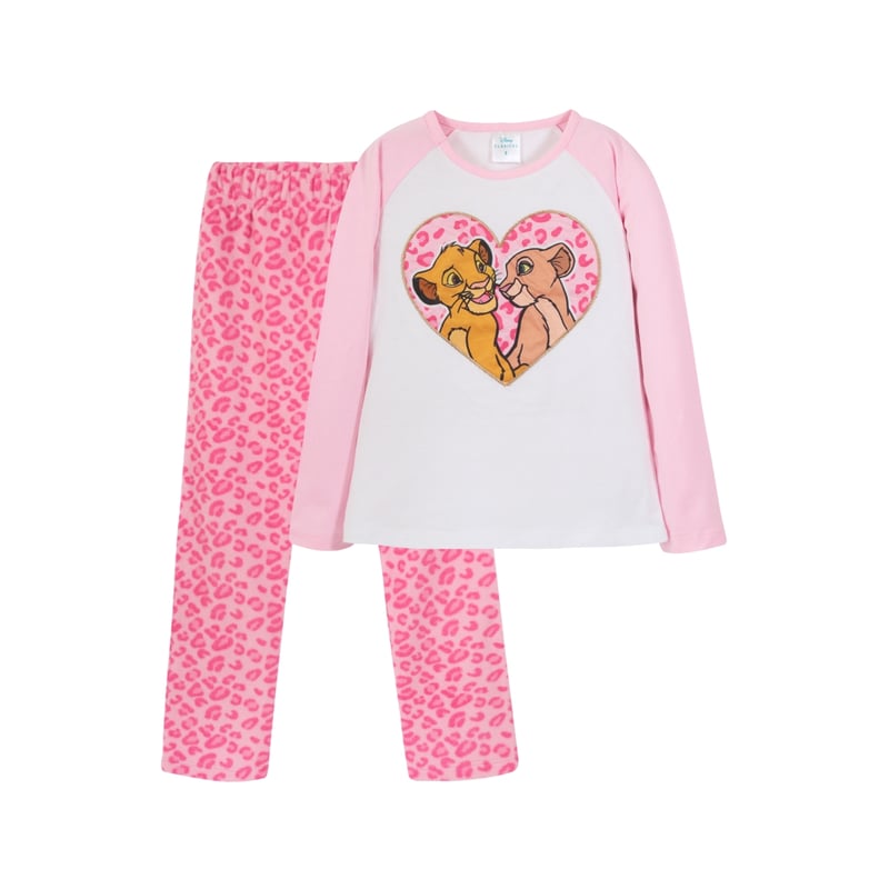 DISNEY Pijama Ll Niña Rey León Rosado Disney | falabella.com