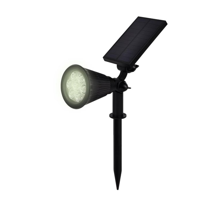 MAXWELL Foco Estaca Solar Jardin Led Maxwell Impermeable Luz Rgb ...