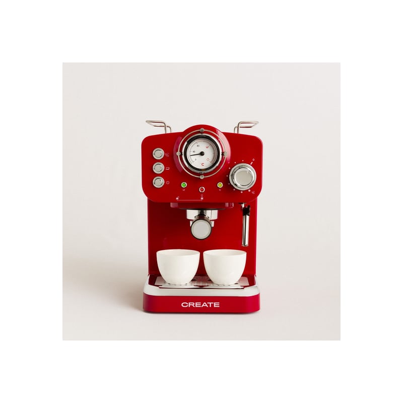 GENERICO CAFETERA EXPRESS THERA RETRO ROJA CREATE IKOHS GENERICO ...